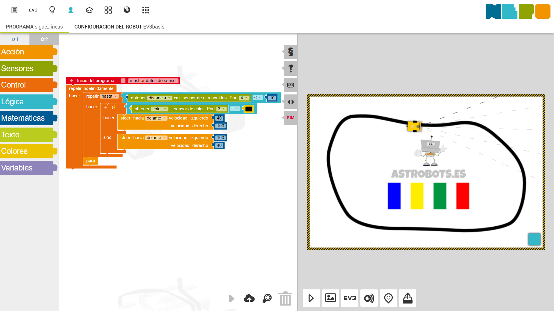 OPEN ROBERTA LAB - Astrobots, Tu academia en nuevas tecnologías
