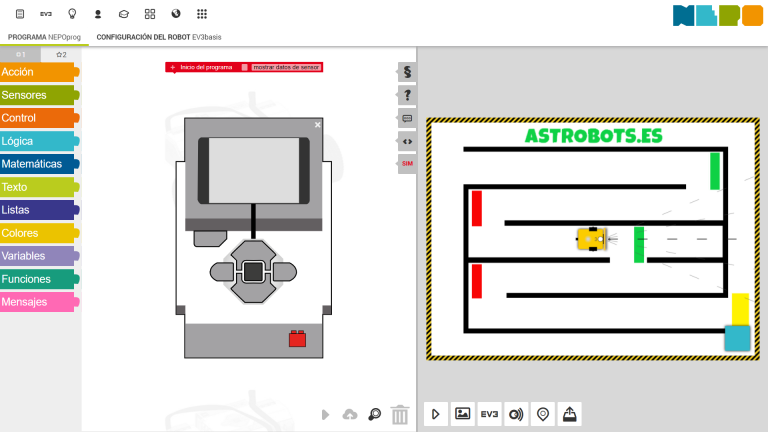 CURSO DE OPEN ROBERTA LAB - Astrobots, Tu academia en nuevas tecnologías